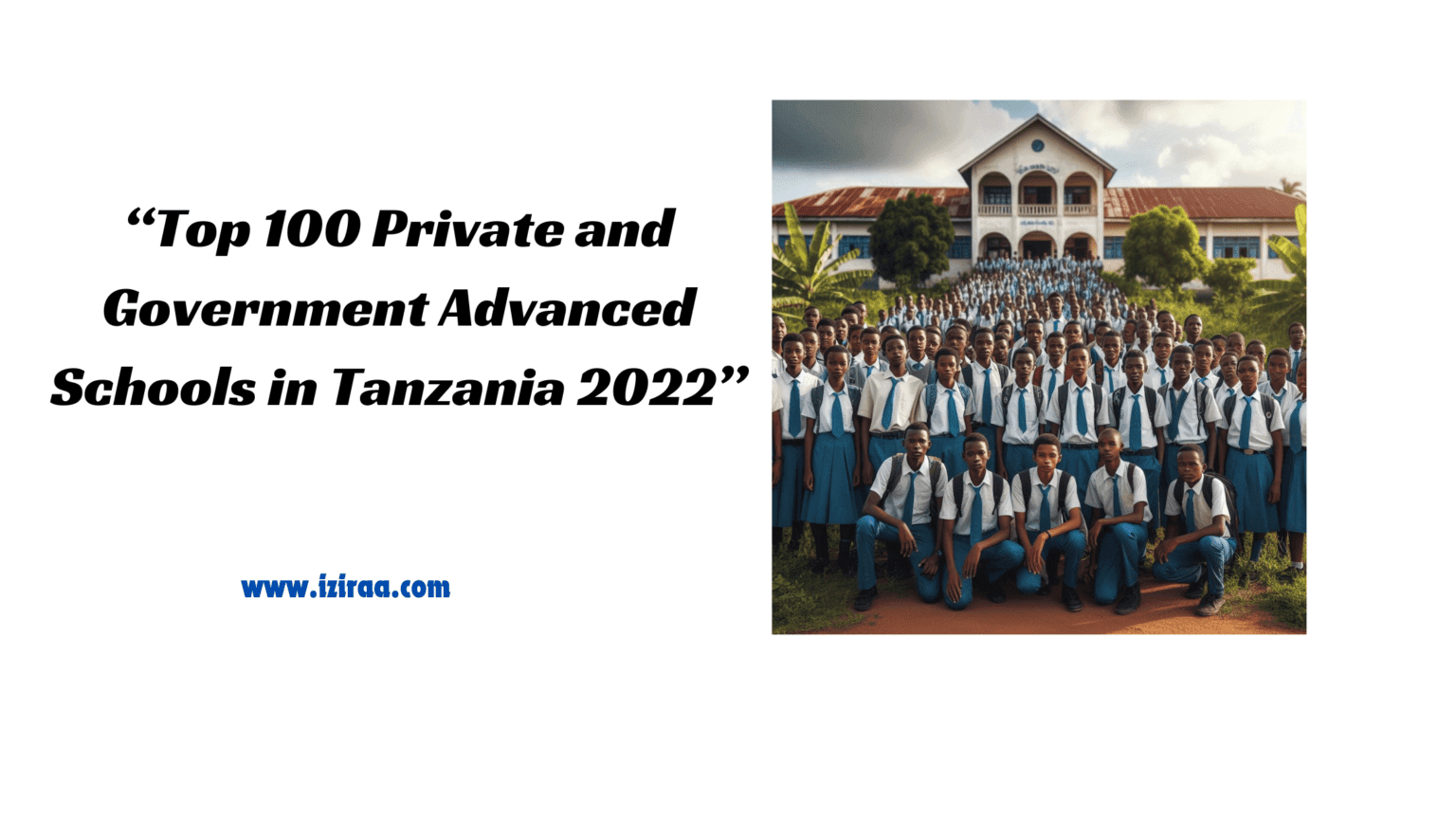 Top 20 private and government girls secondary schools in dar es salaam ...
