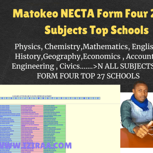 Best Secondary Schools in Tanzania 2025: Complete NECTA Performance ...